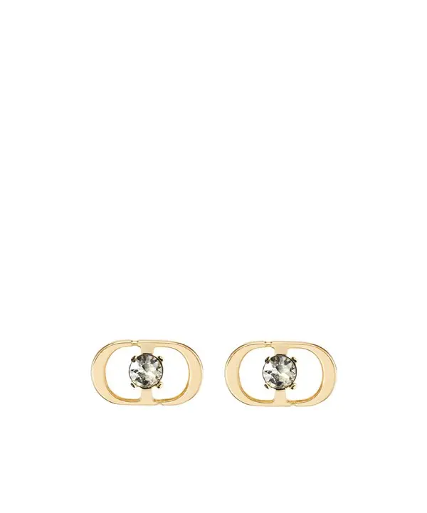 Dior Petit Cd Jolie Stud Earrings
