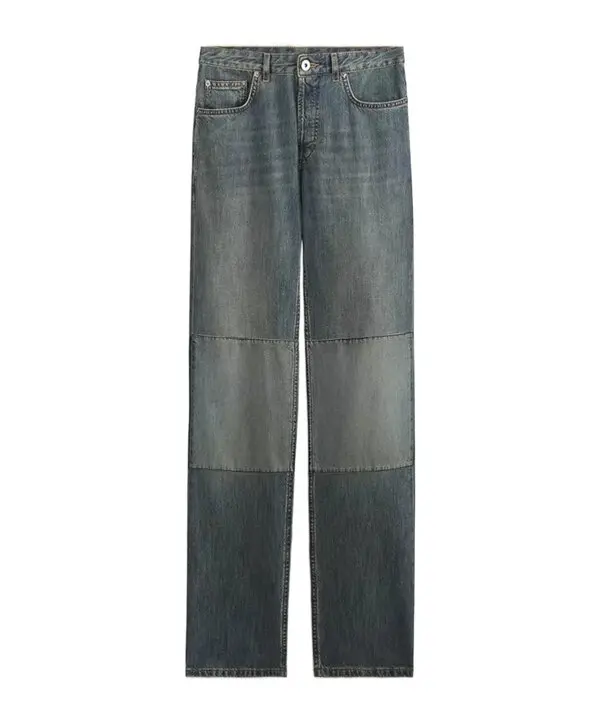 Dior Regular-fit Jeans With Patches