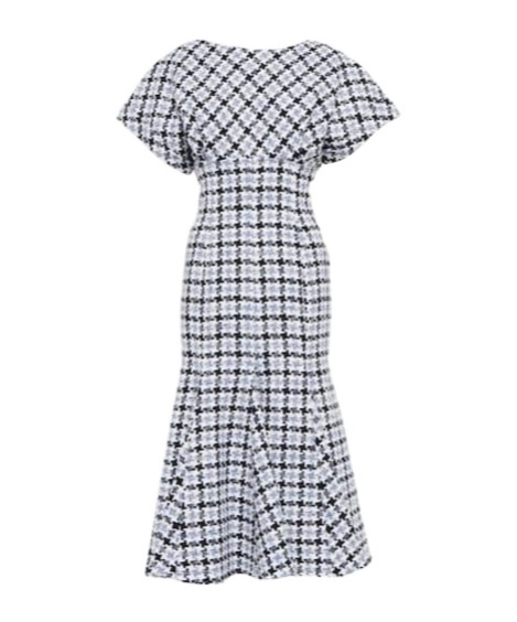 Carolina Herrera Houndstooth Dress