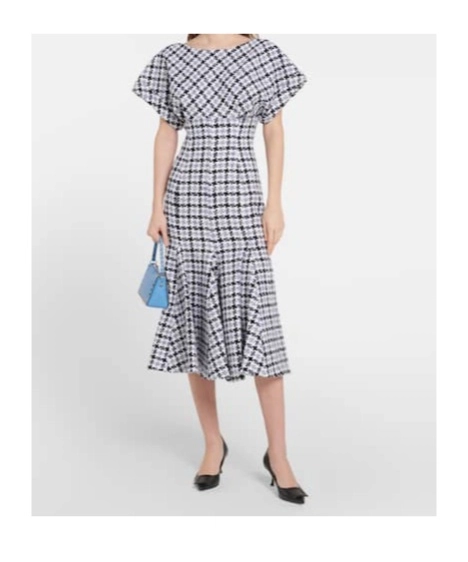 Carolina Herrera Houndstooth Dress