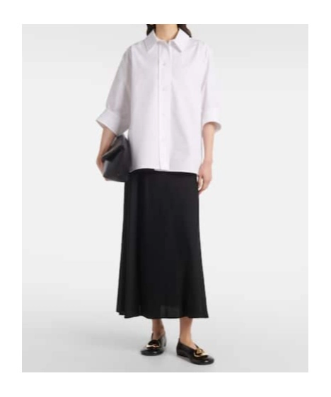 JIL SANDER Leather Ballet Flats