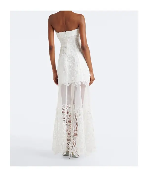 Simkhai Rennis Organza Bustier Gown