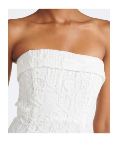 Simkhai Rennis Organza Bustier Gown