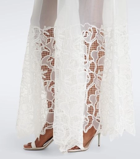 Simkhai Rennis Organza Bustier Gown