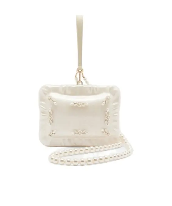 Simone Rocha Faux-pearl Beaded Clutch