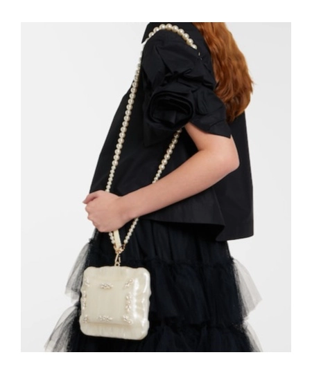 Simone Rocha Faux-pearl Beaded Clutch