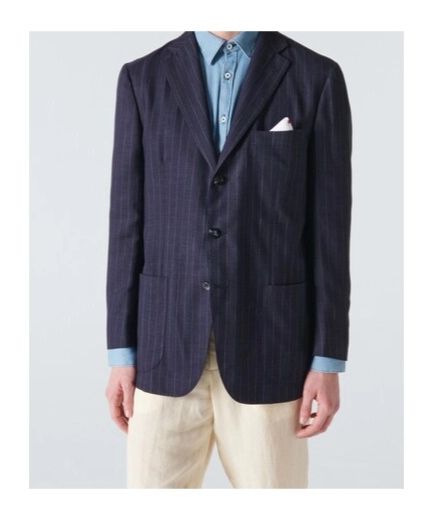 Kiton Cashmere, Silk, And Linen Tuxedo Jacket
