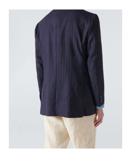 Kiton Cashmere, Silk, And Linen Tuxedo Jacket