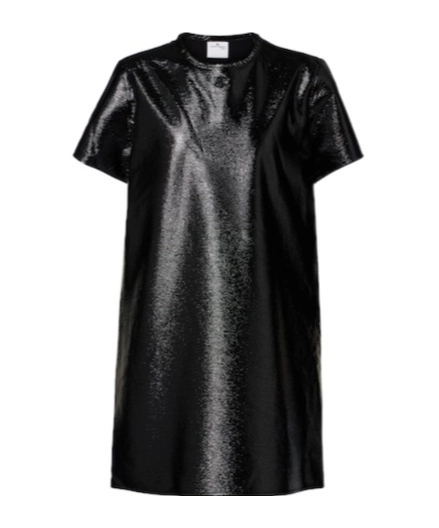 COURREGES Vinyl Minidress - Black