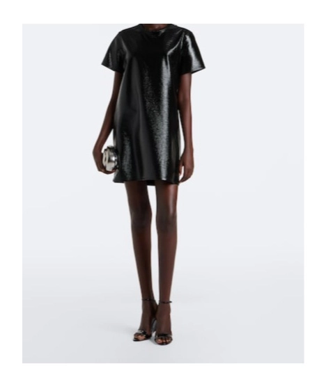 COURREGES Vinyl Minidress