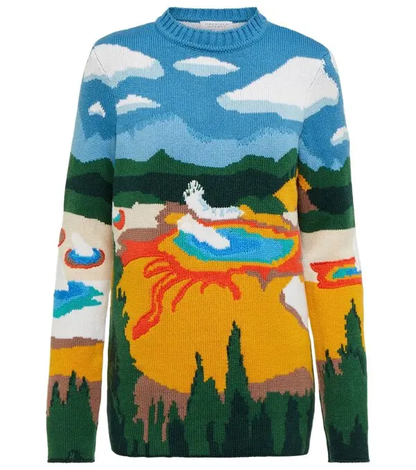 Gabriela Hearst Intarsia Sweater