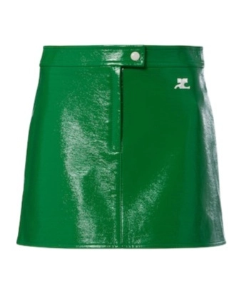 COURREGES Reedition Vinyl Miniskirt
