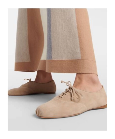 Gabriela Hearst Leather Lace-up Flat