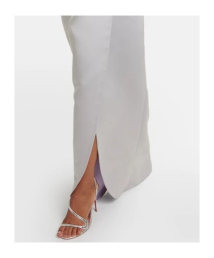 Carolina Herrera Off-the-shoulder Draped Satin Gown