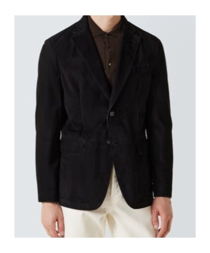 Brioni Monti Single-breasted Suede Blazer