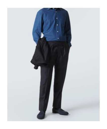 Brioni Appia Leather Penny Loafers