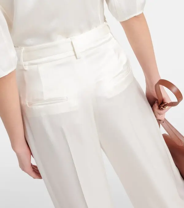 Gabriela Hearst High-waisted Wide-leg Trousers