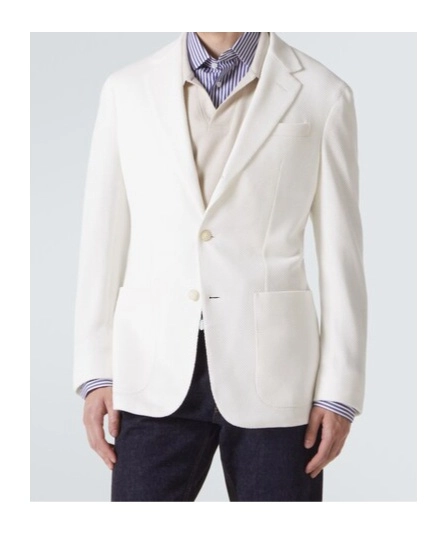 Dunhill Cotton Piqué Blazer