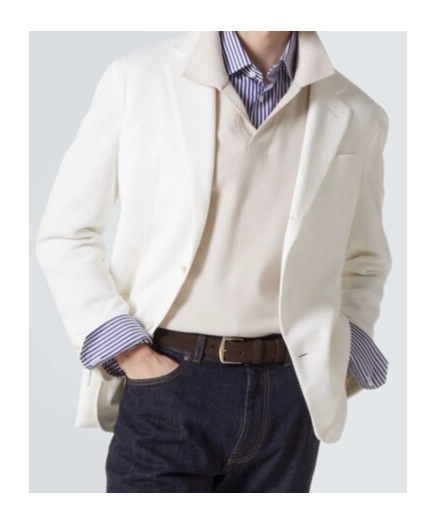 Dunhill Cotton Piqué Blazer