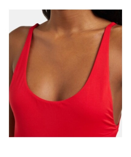 Magda Butrym Floral-appliqué Ruched Swimsuit