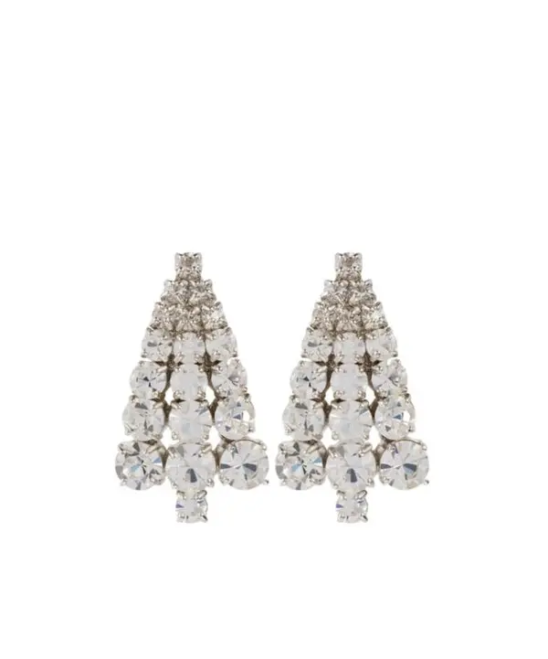 JIL SANDER Crystal-embellished Earrings