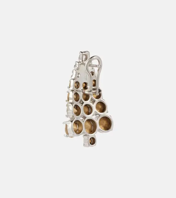 JIL SANDER Crystal-embellished Earrings