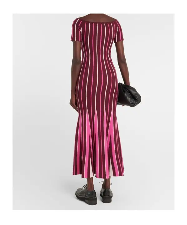 Gabriela Hearst Pleated Wool Maxi Dress