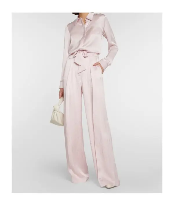 Gabriela Hearst High-waisted Wide-leg Pants