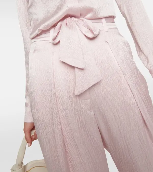 Gabriela Hearst High-waisted Wide-leg Pants