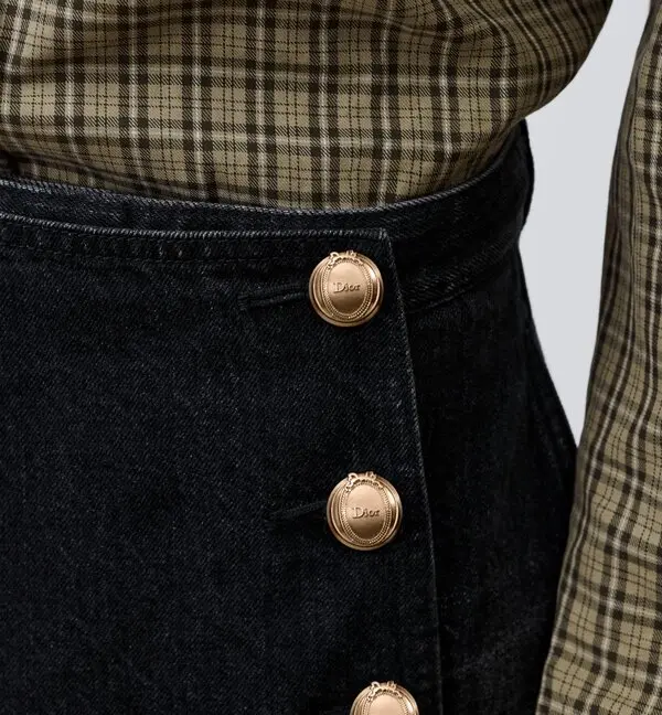 Dior Button-decorated Shorts