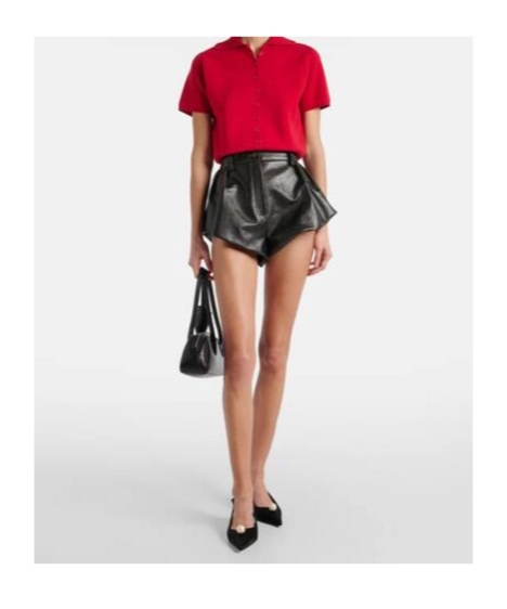 Magda Butrym Cropped Cotton-blend Sweater