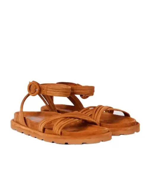GIANVITO ROSSI Lianne Suede Sandals