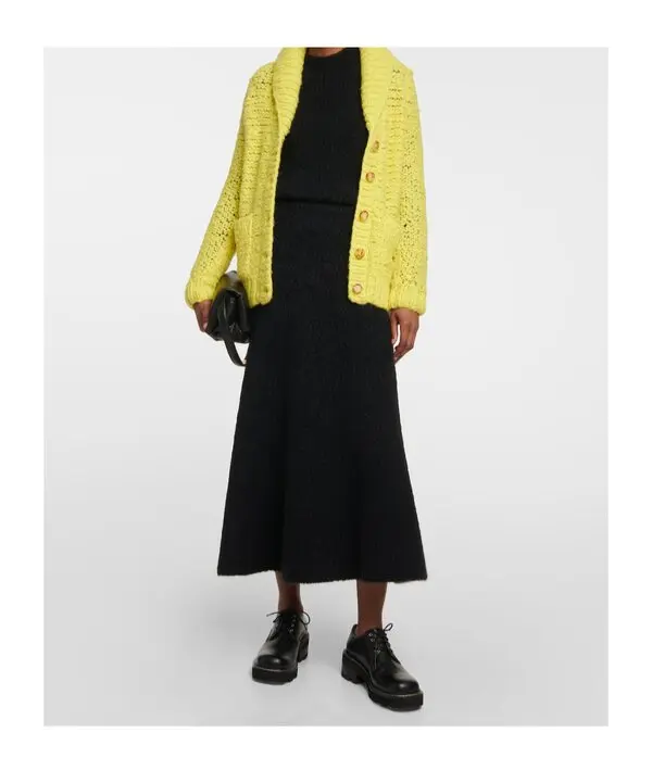 Gabriela Hearst Collared Knitted Cardigan