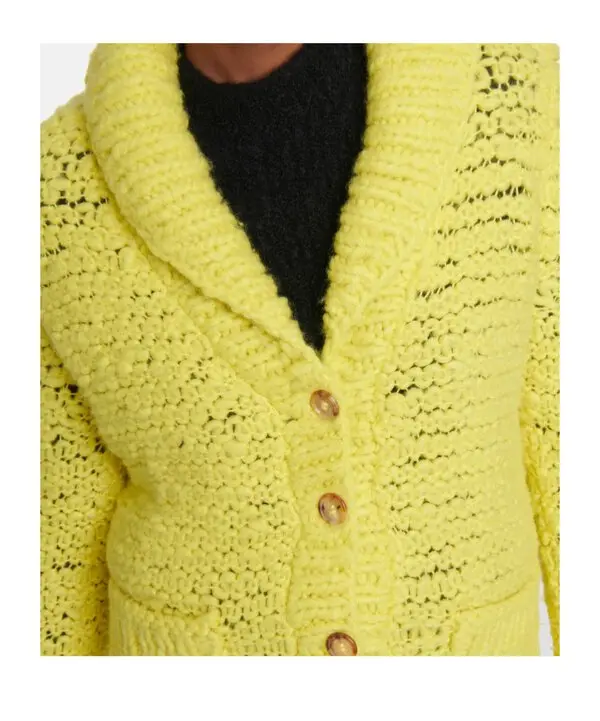 Gabriela Hearst Collared Knitted Cardigan