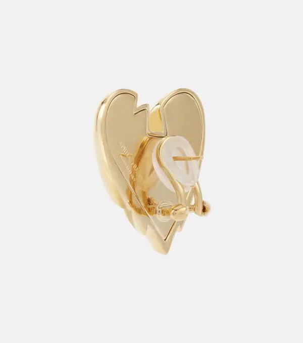 Amina Muaddi Heartbreaker Earrings