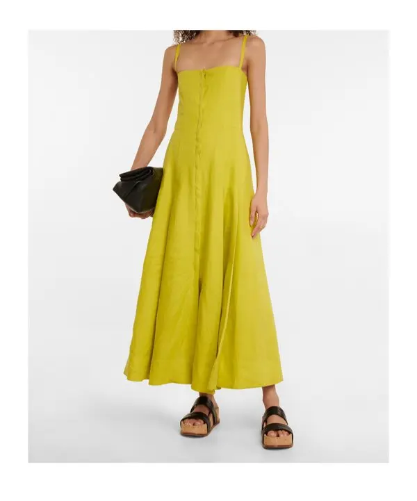 Gabriela Hearst Suspender Dress