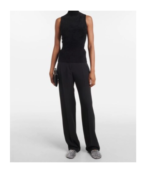Proenza Schouler Glove Embellished Leather Ballet Flats