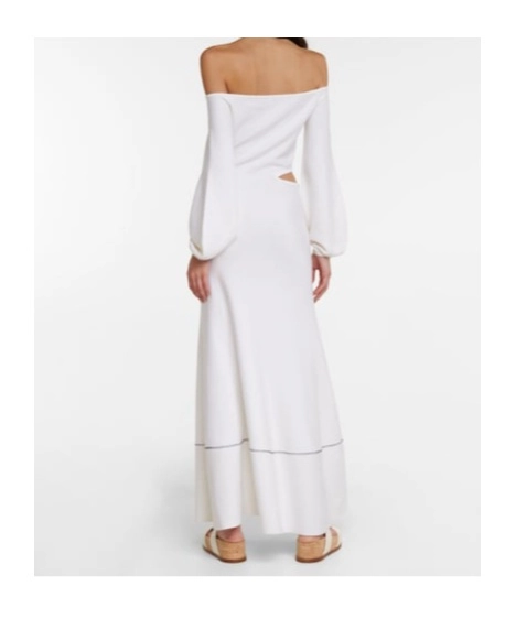 Gabriela Hearst Off-the-shoulder Midi Dress