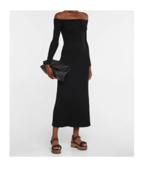 Gabriela Hearst Knitted Midi Skirt