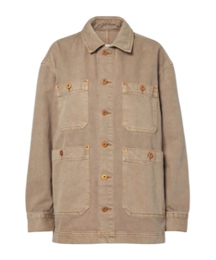 SLVRLAKE Worker Denim Jacket - Nude