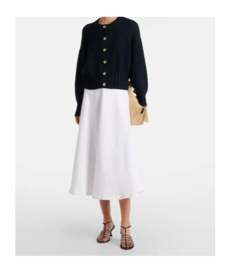 Altuzarra Liam Cotton And Silk-blend Cardigan