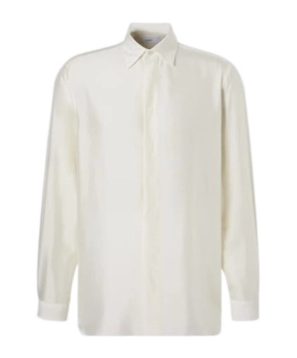 LARDINI Silk Shirt - White