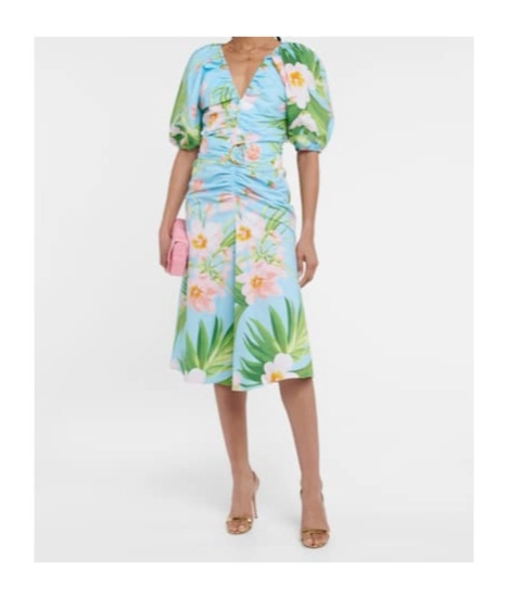 Carolina Herrera Puffy Midi Dress