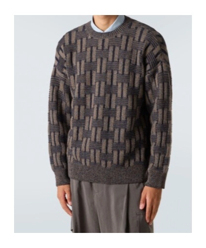 Giorgio Armani Crew Neck Knit Sweater
