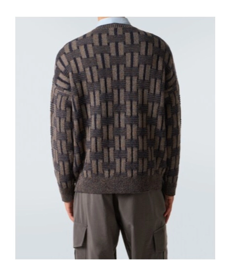 Giorgio Armani Crew Neck Knit Sweater