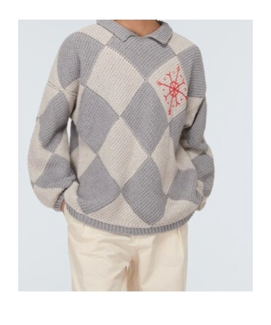 ADISH Embroidered Cotton Sweater