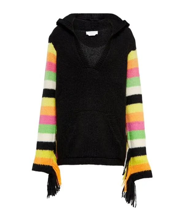 Gabriela Hearst Striped Knit Hoodie