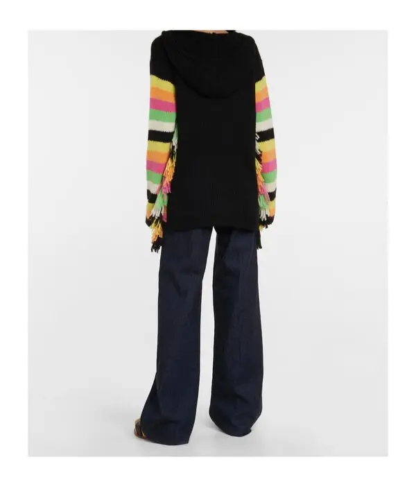 Gabriela Hearst Striped Knit Hoodie
