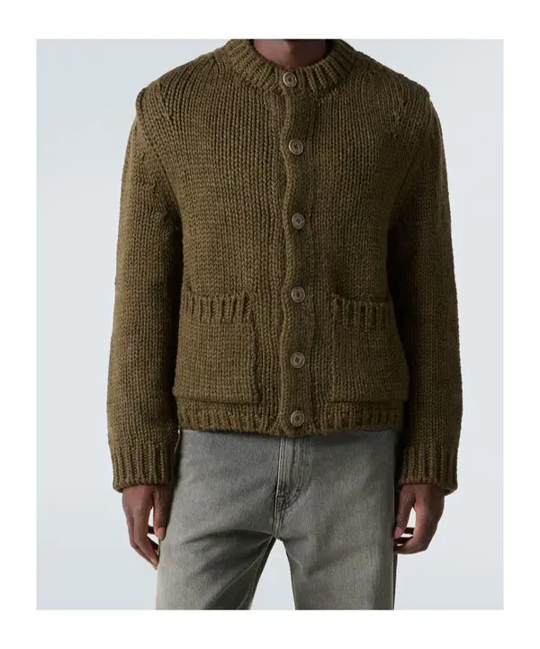 Our Legacy Over Wool And Alpaca Cardigan