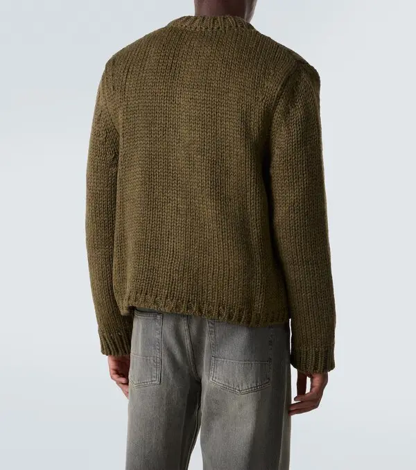 Our Legacy Over Wool And Alpaca Cardigan
